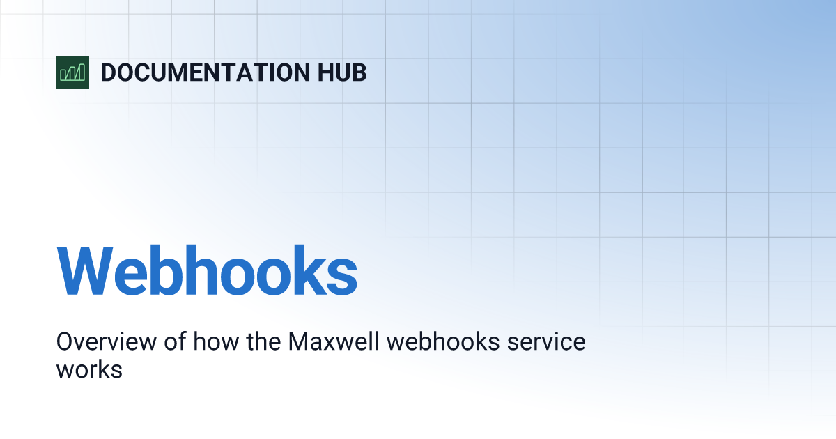 Webhooks | DOCUMENTATION HUB